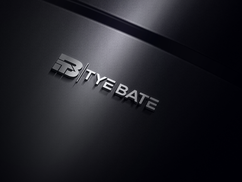 Modern, Bold Logo Design for Tye Bate by shahanajm | Design #20513360