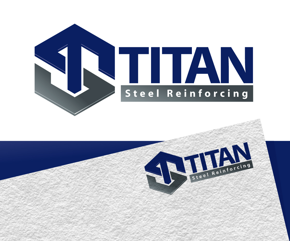 Modern, Professional, Construction Logo Design for Titan Steel ...