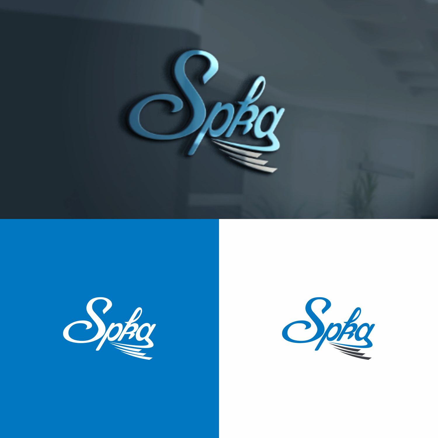 Playful, Modern Logo Design for spka by tejo | Design #20513651