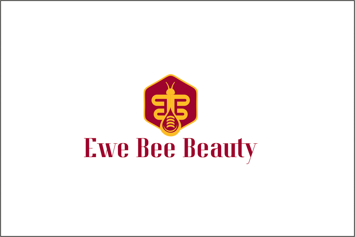 Playful, Colorful, Cosmetics Logo Design for Ewe Bee Beauty by dkthedon ...