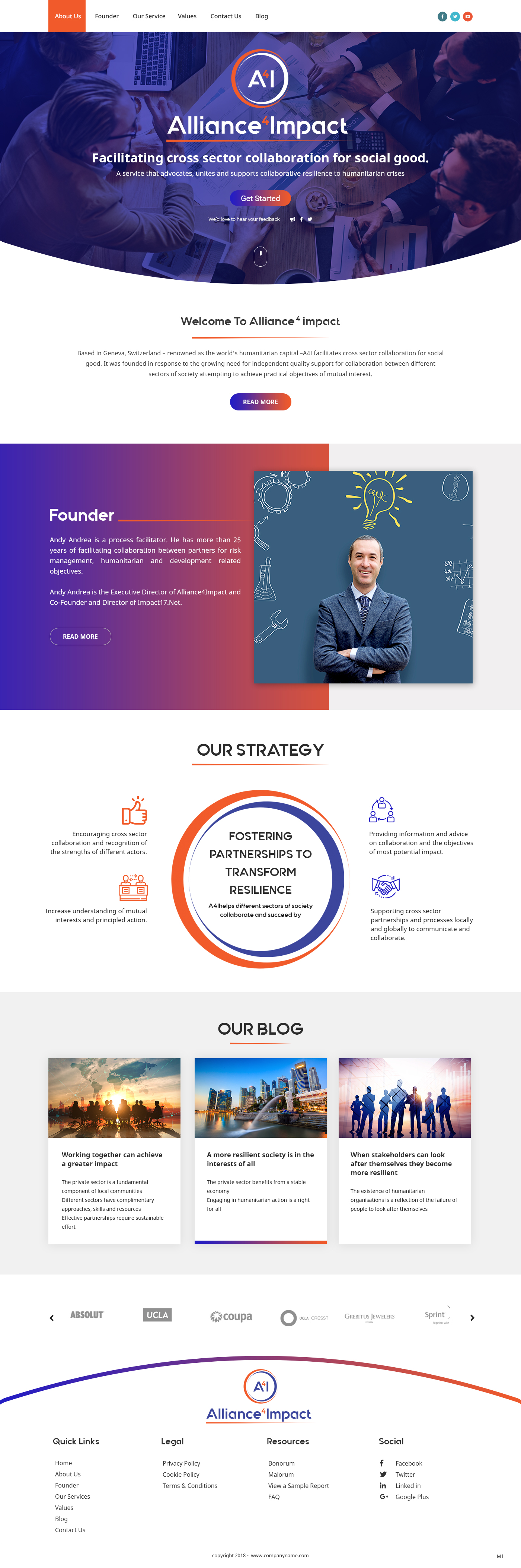 Serious, Modern Web Design for a Company by pb | Design #20540756