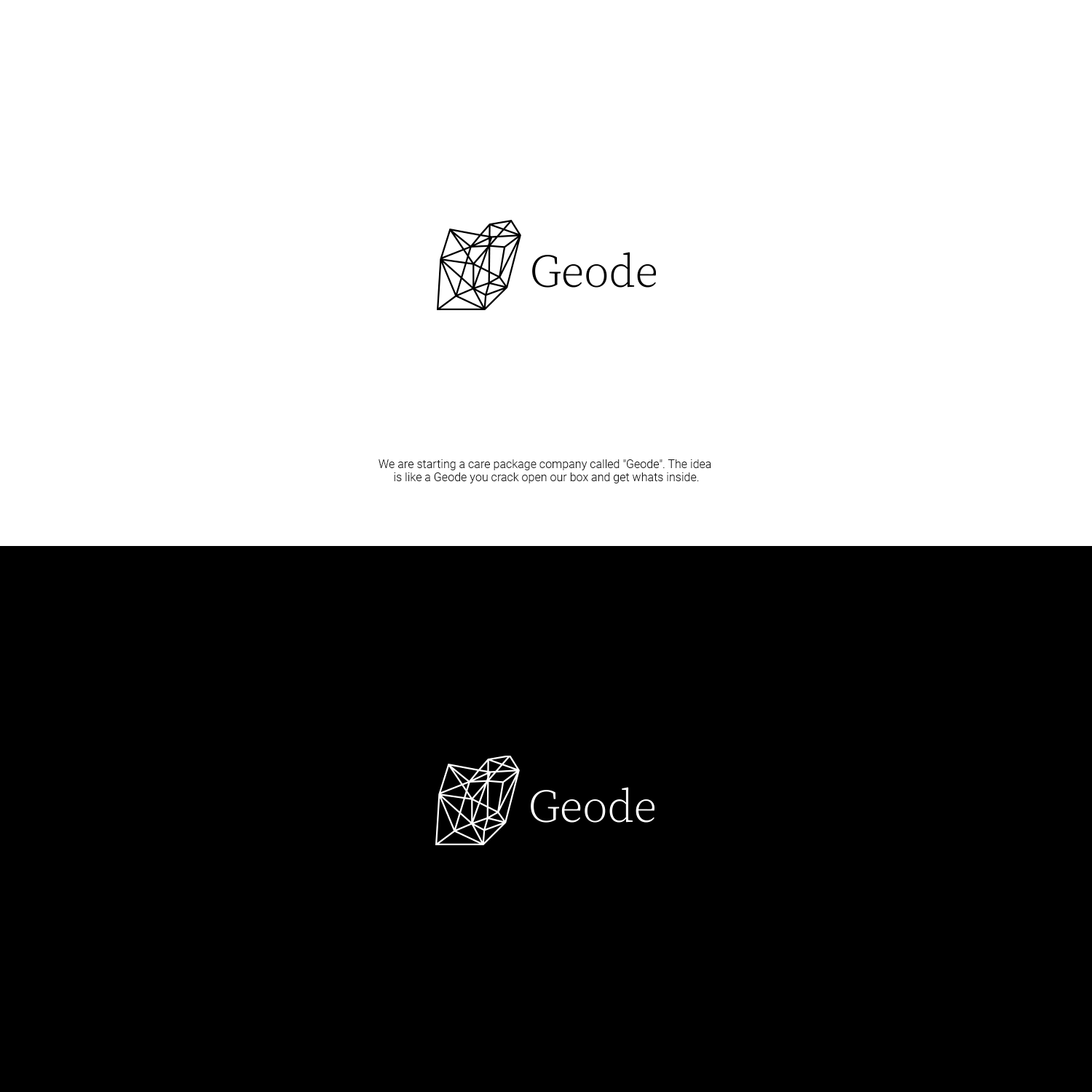Logo Design for Geode by Felipe Moura | Design #20535351
