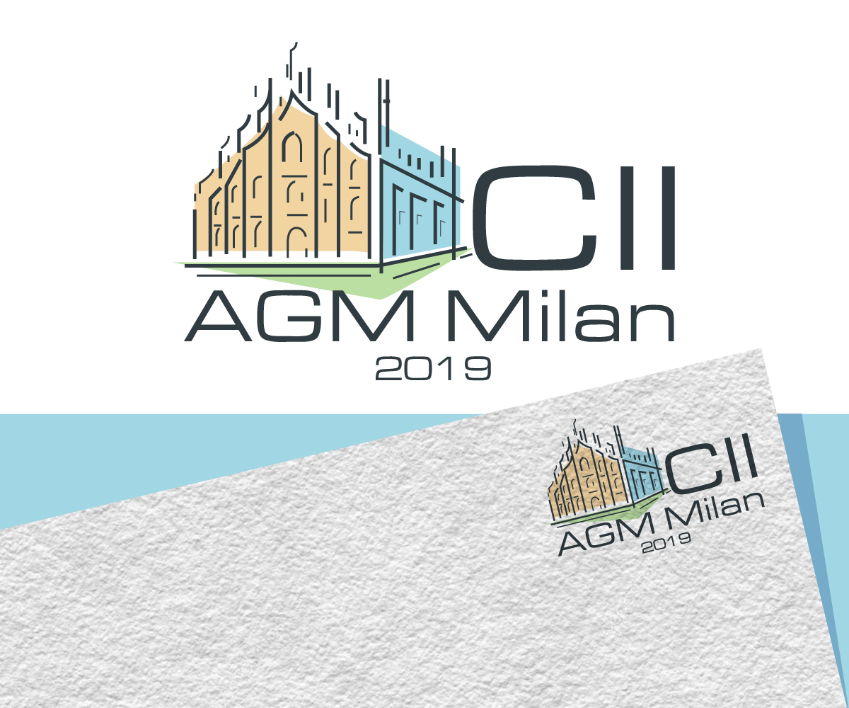 Modern, Professional Logo Design for CII AGM Milan 2019 by Jay Design ...