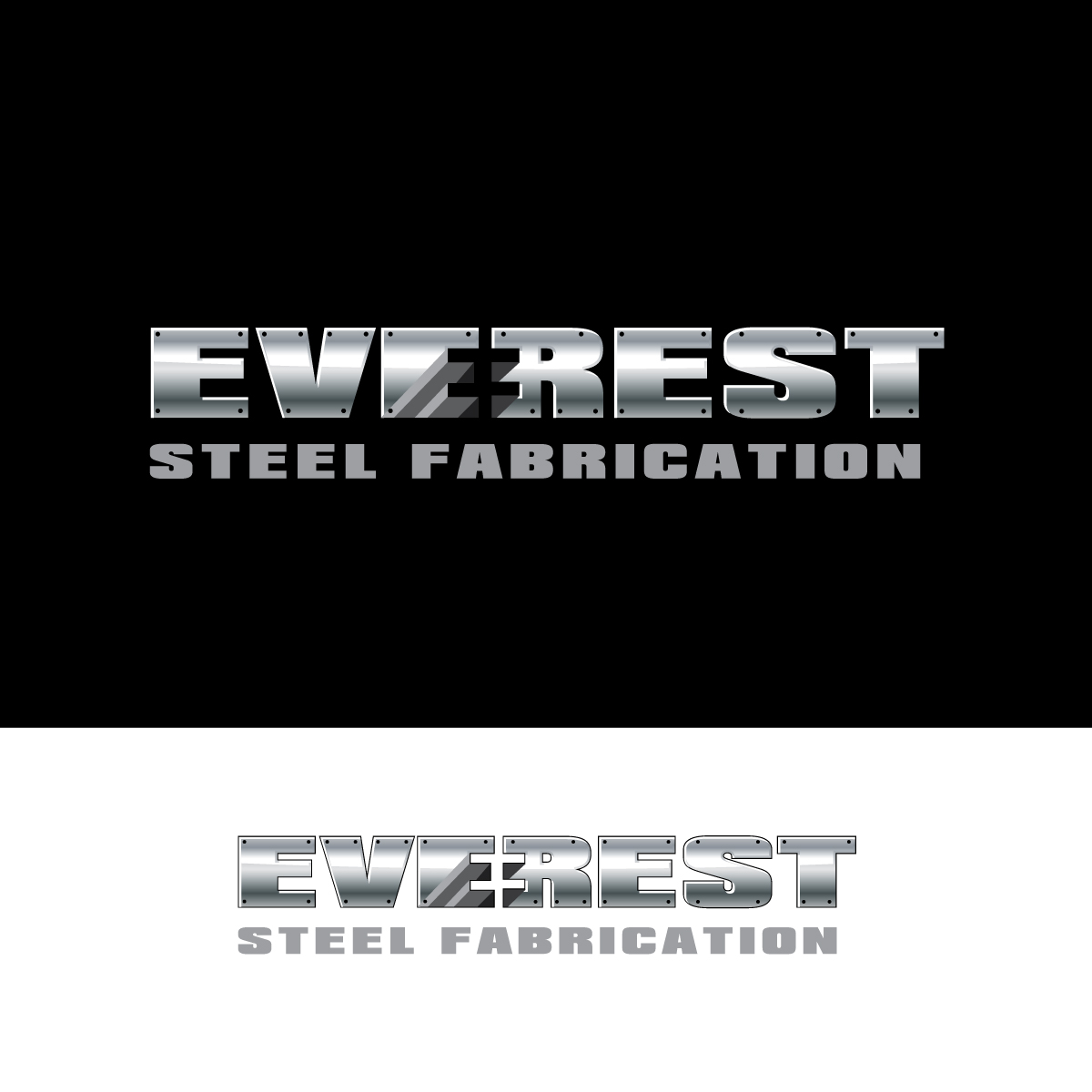 Conservative, Serious Logo Design for Everest Steel Fabrication by ...
