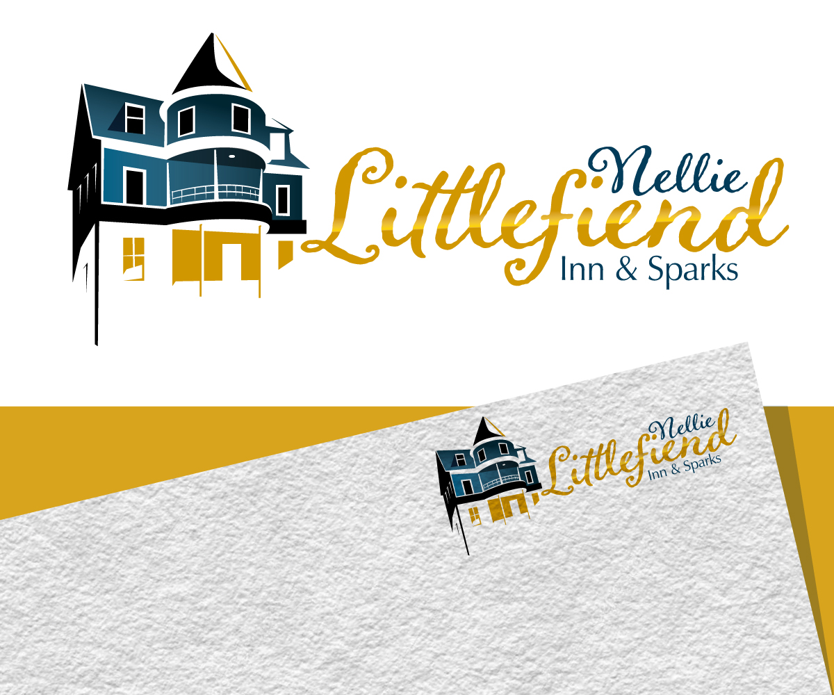 Elegant, Serious, Lodging Logo Design for Nellie Littlefield Inn & Spa ...