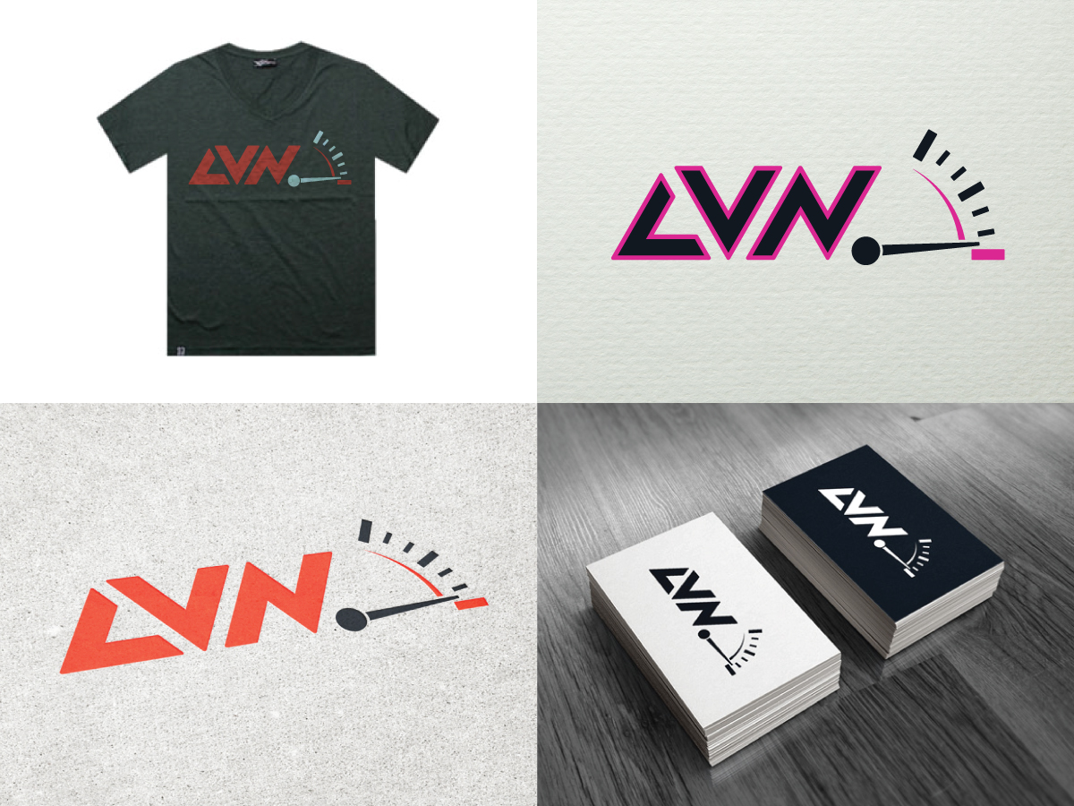 Playful, Modern, Graphic Designer Logo Design for LVN by P.O.Design ...