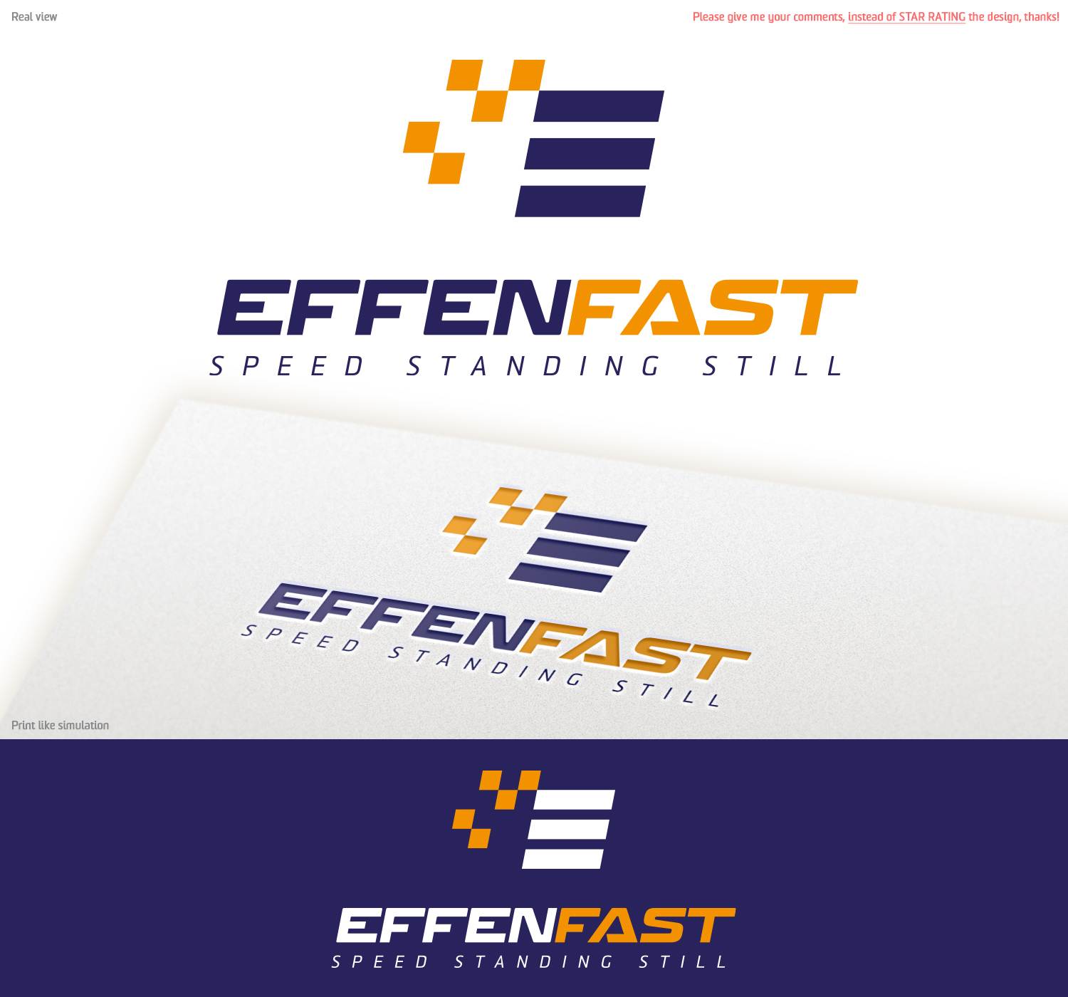 Professional, Modern, Automotive Logo Design for EFFENFAST by Anthony ...