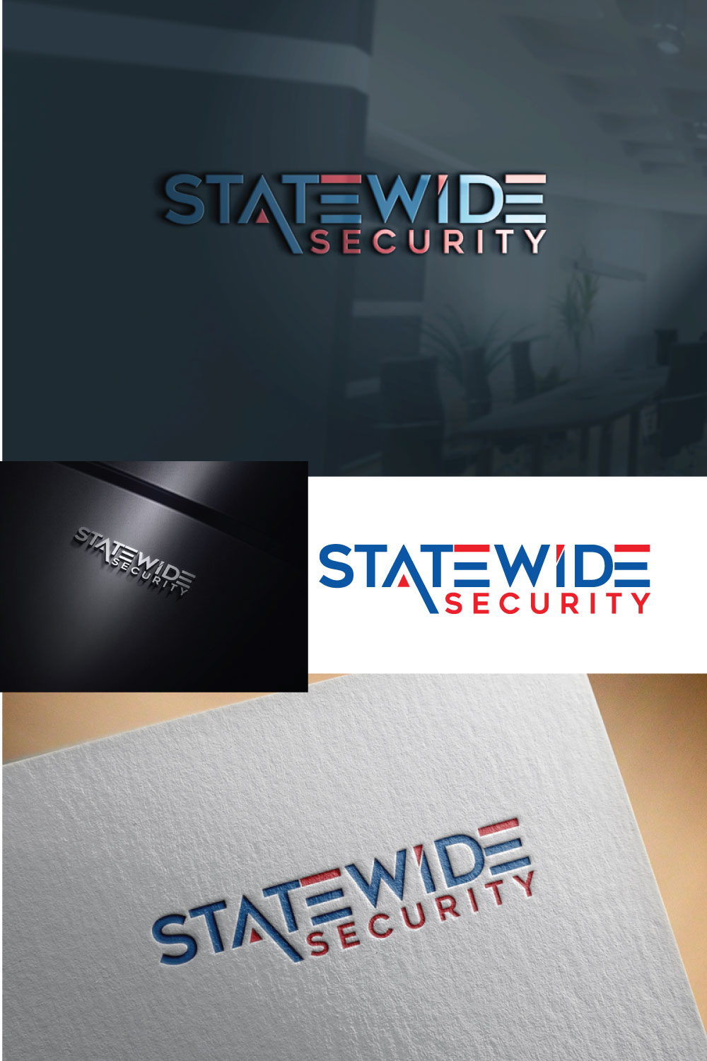 Serious, Professional, Security Guard Logo Design for STATEWIDE ...