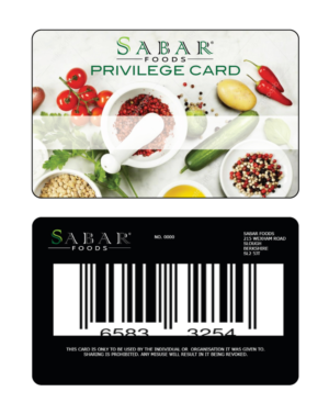 Supermarket Cards | 11 Custom Supermarket Card Designs