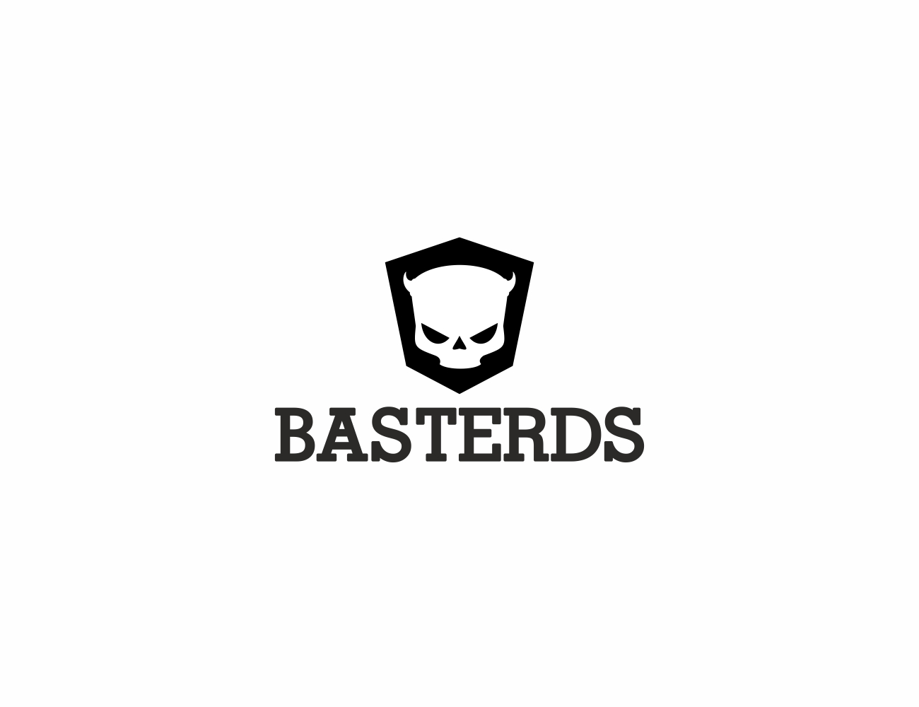 Bold, Serious Logo Design for Basterds by MOH Studio | Design #20560028