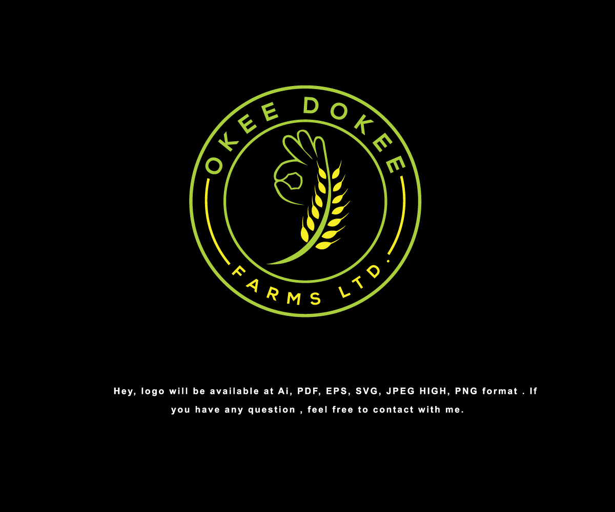 Personable, Playful Logo Design for Okee Dokee Farms Ltd. by Design ...