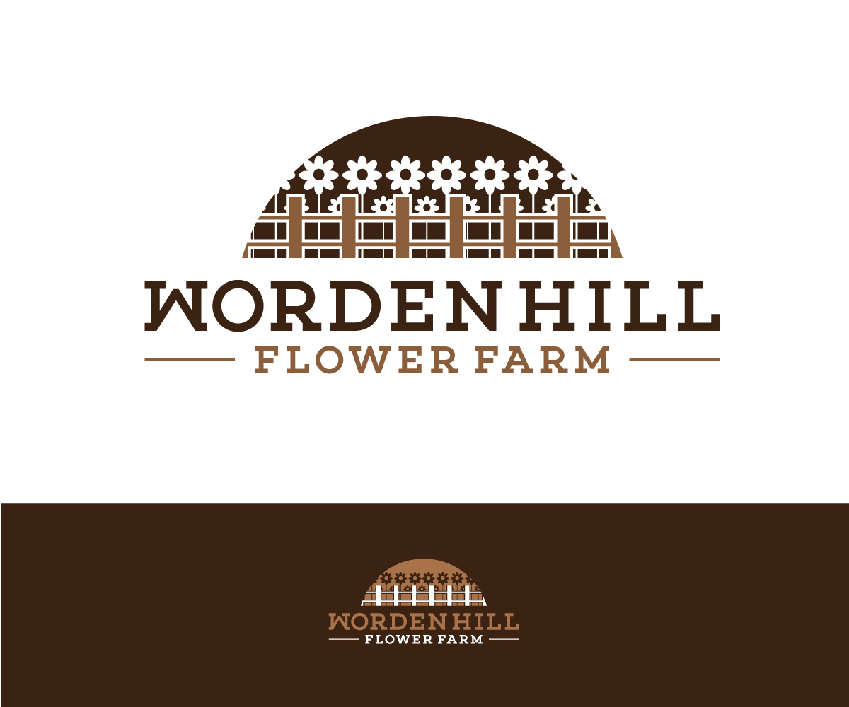 Elegant, Playful Logo Design for Worden Hill Flower Farm by design new ...