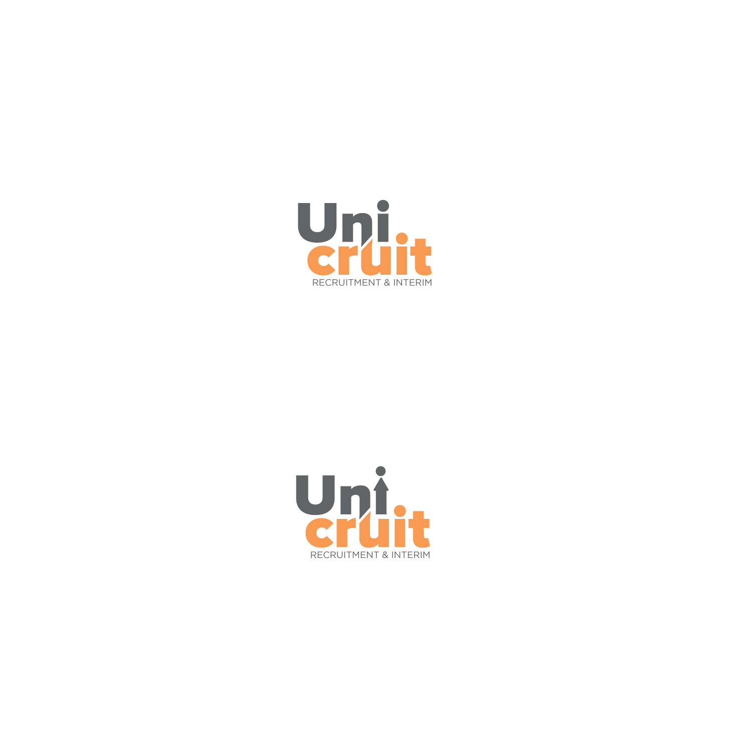 Logo Design for UNiCRUIT with tagline Recruitment & Interim by Paras ...
