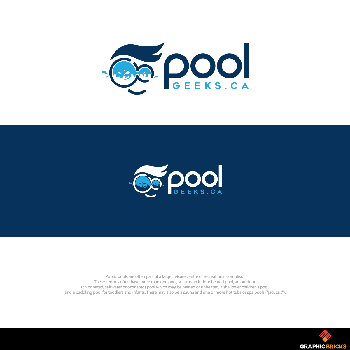Serious, Elegant, Pool Service Logo Design for POOL GEEKS.CA by Graphic ...