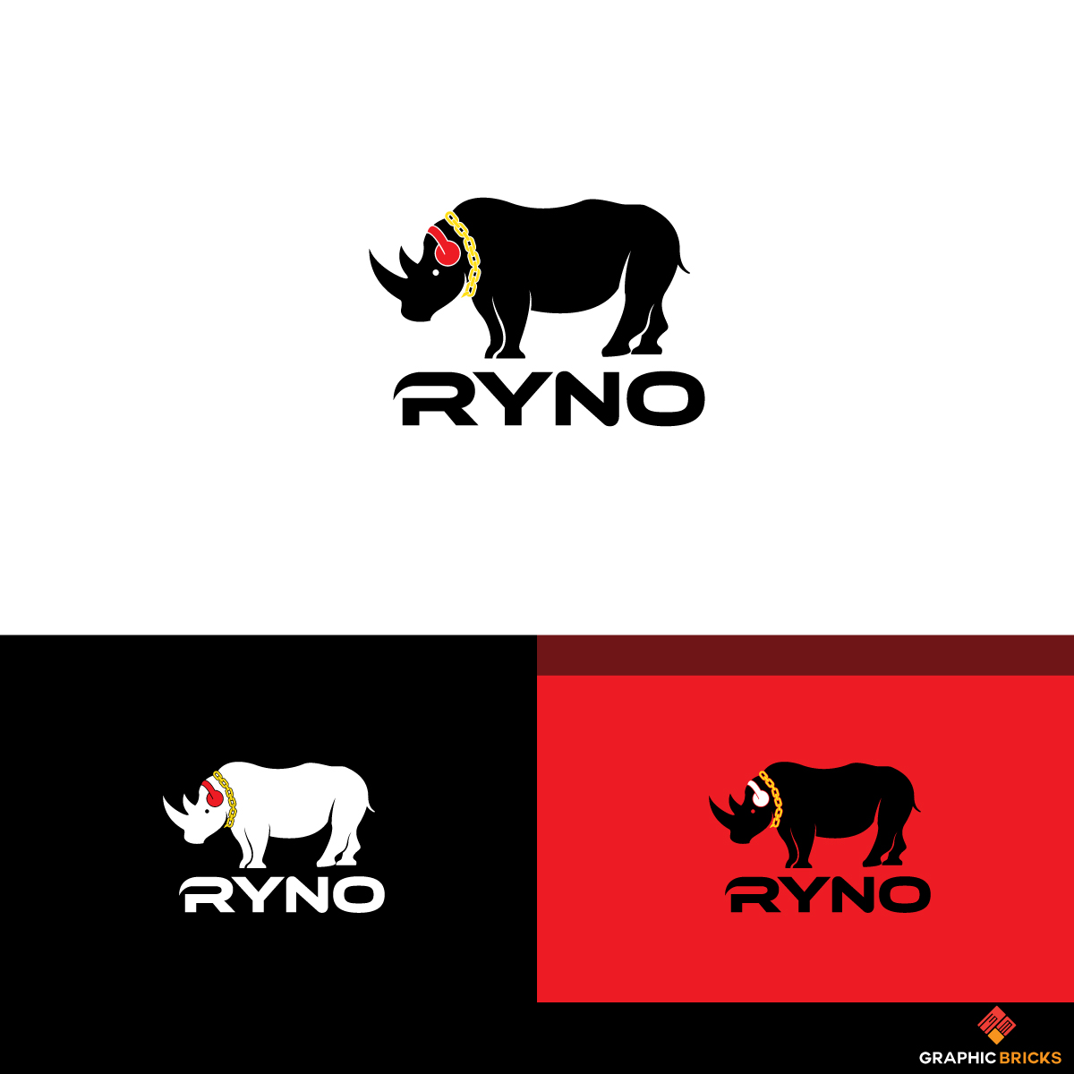 Elegant, Playful Logo Design for Ryno by Graphic Bricks | Design #20584724