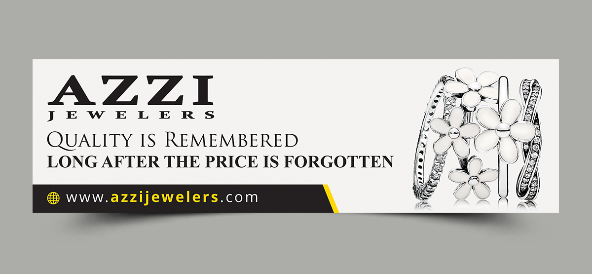 Bold, Playful, Jewelry Store Billboard Design for a Company by ESolz ...