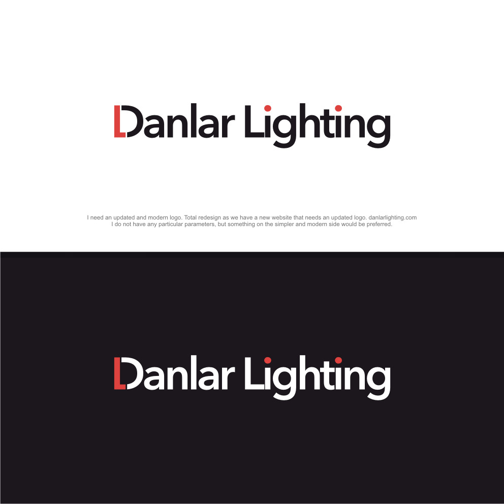 Elegant, Modern, Lighting Fixture Logo Design for Danlar Lighting by ...