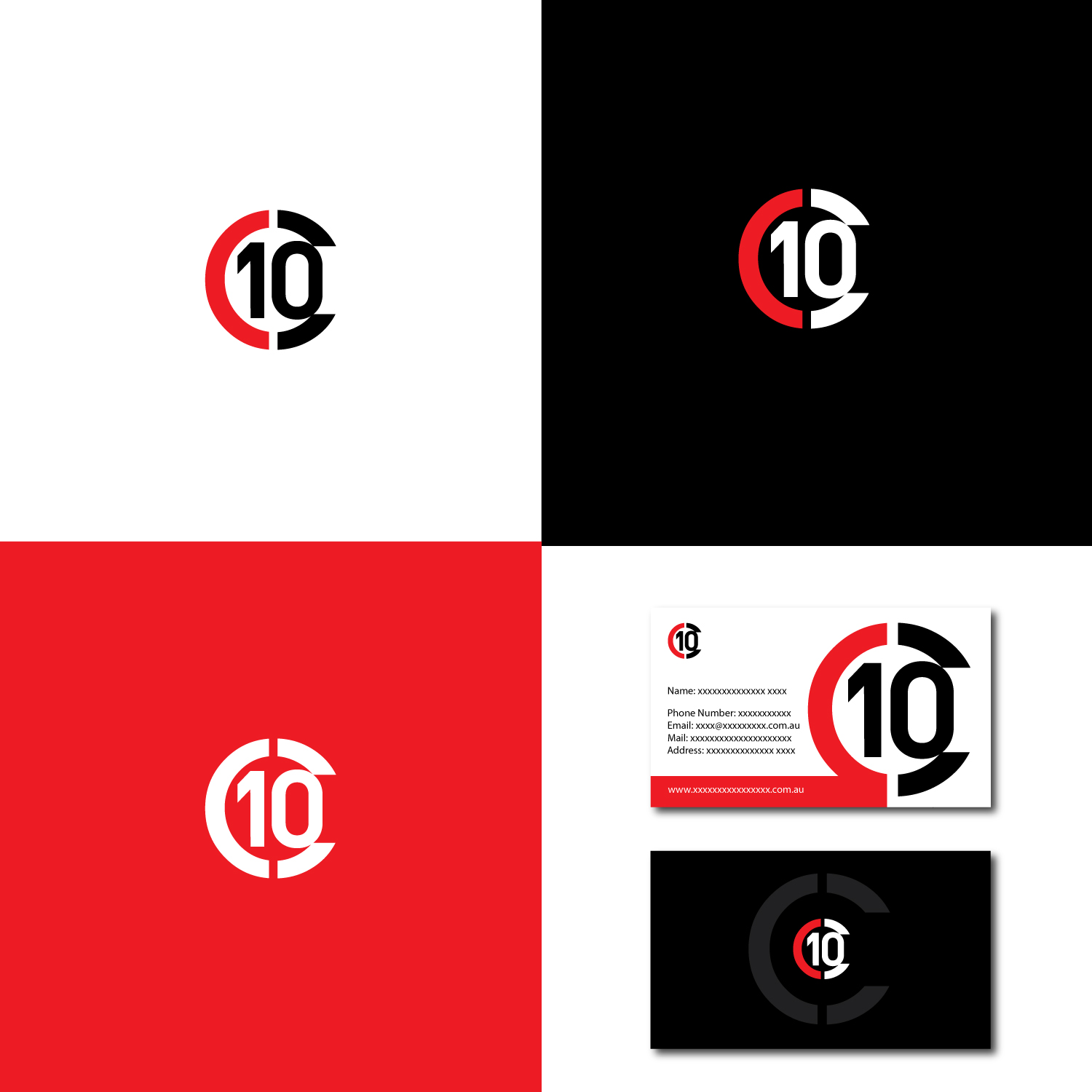 Elegant, Playful Logo Design for C10 by sankar999 | Design #20575732