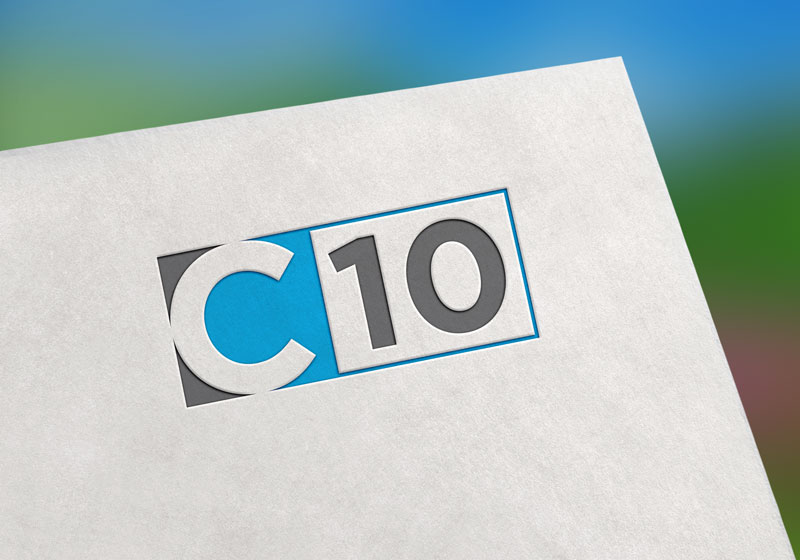 Elegant, Playful Logo Design for C10 by Alhmdulillah | Design #20580330