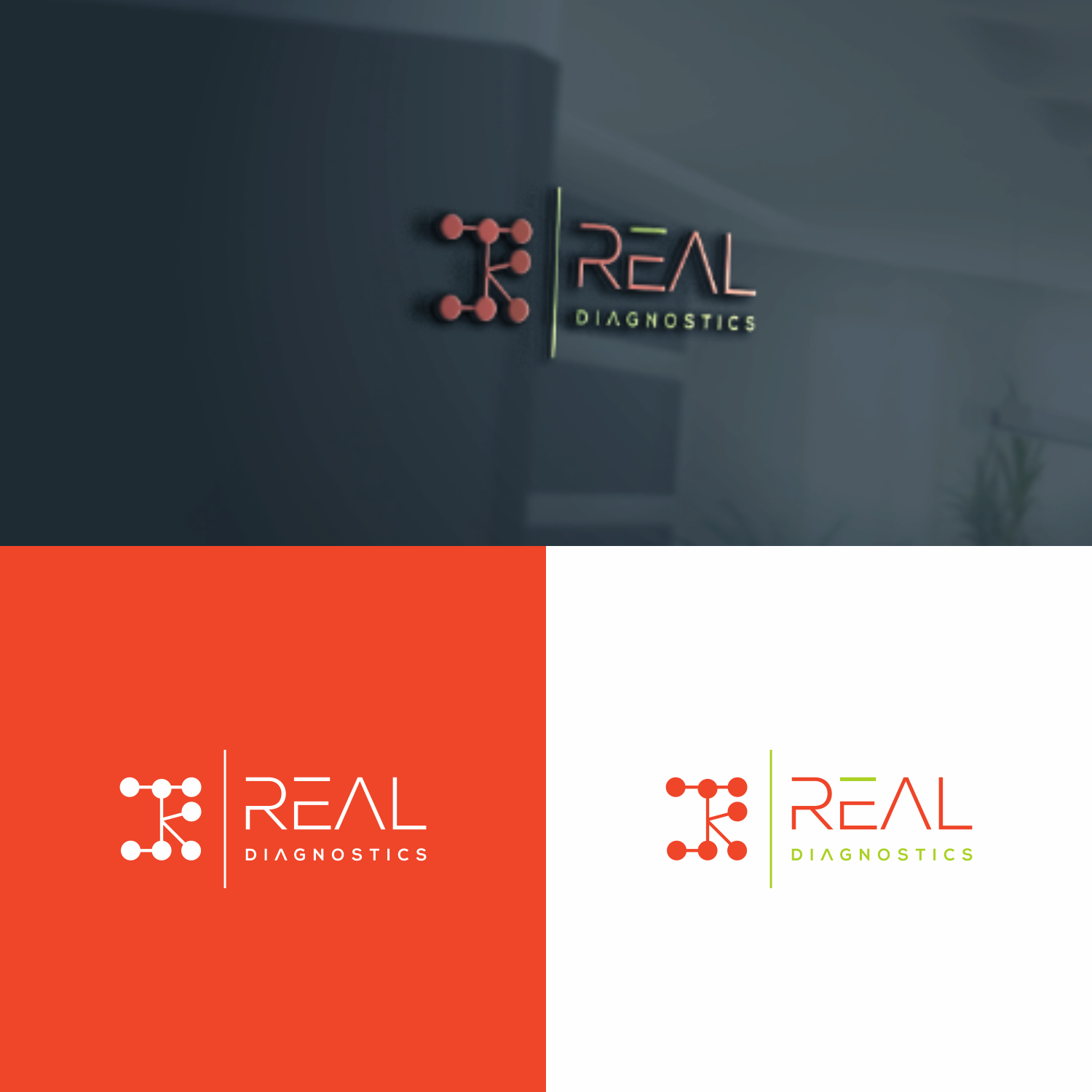 Modern, Upmarket Logo Design for Real Diagnostics by tejo | Design ...