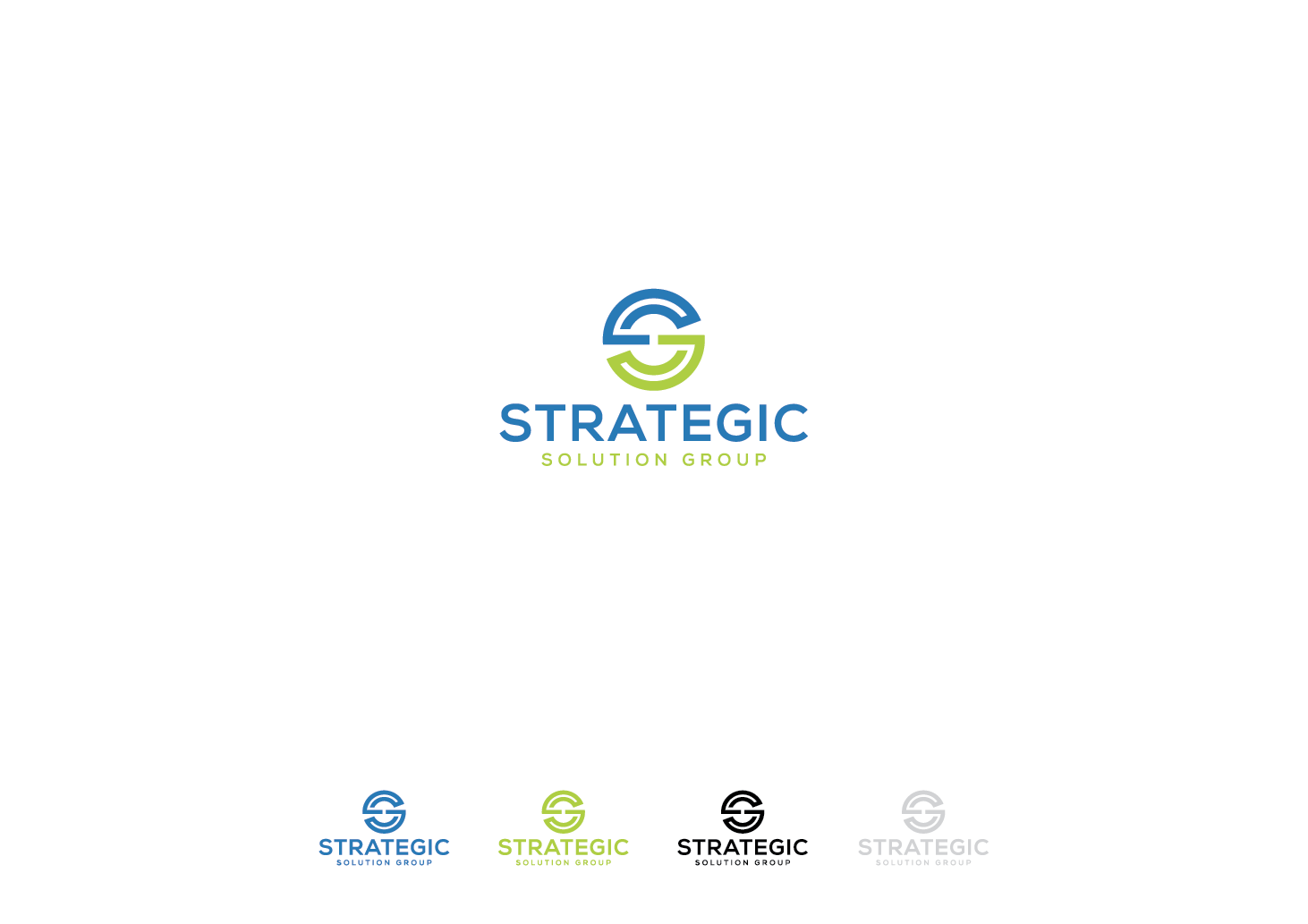 Serious, Modern, Government Logo Design for Strategic Solution Group by ...