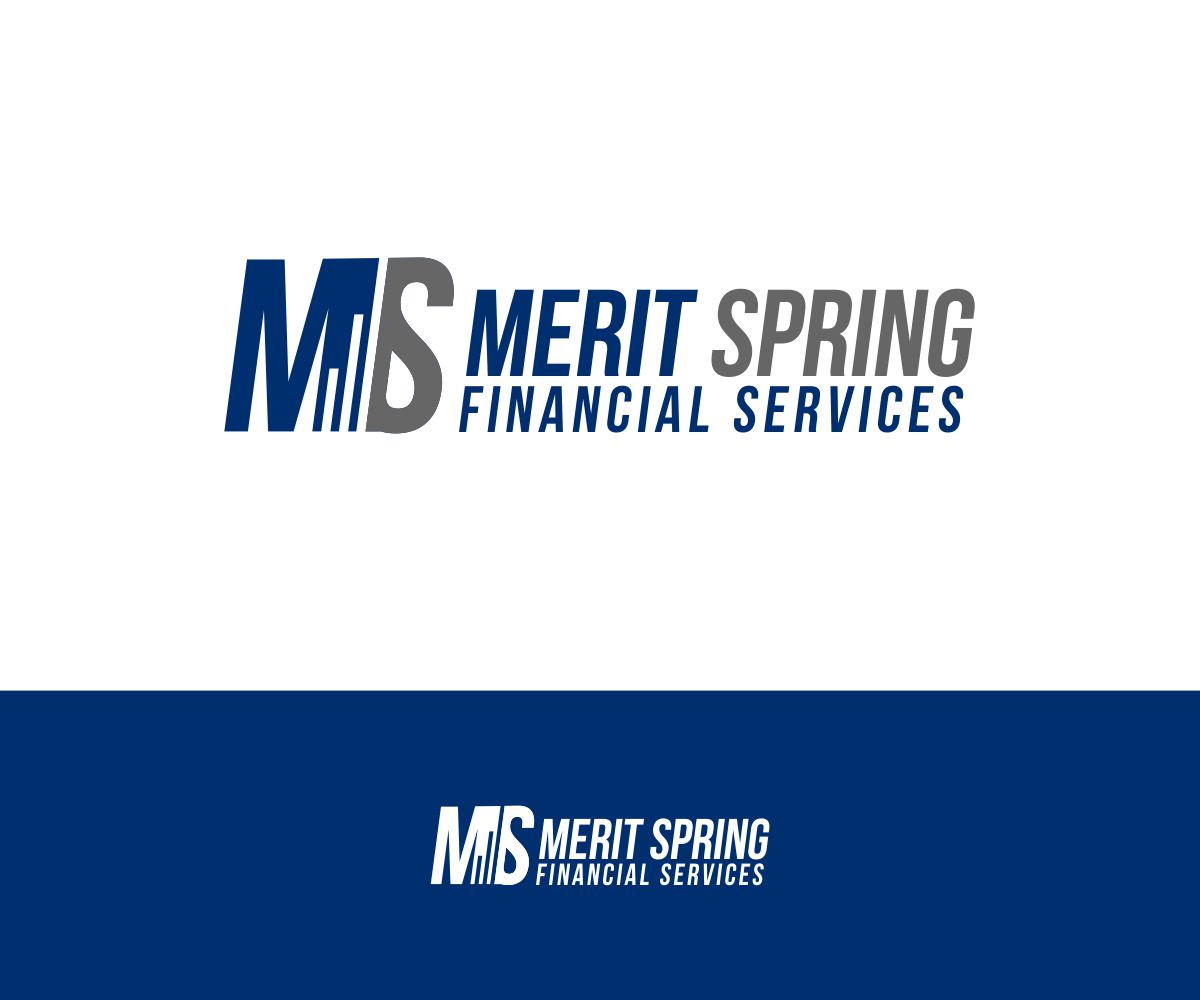 Serious, Professional, Financial Service Logo Design for Merit Spring ...
