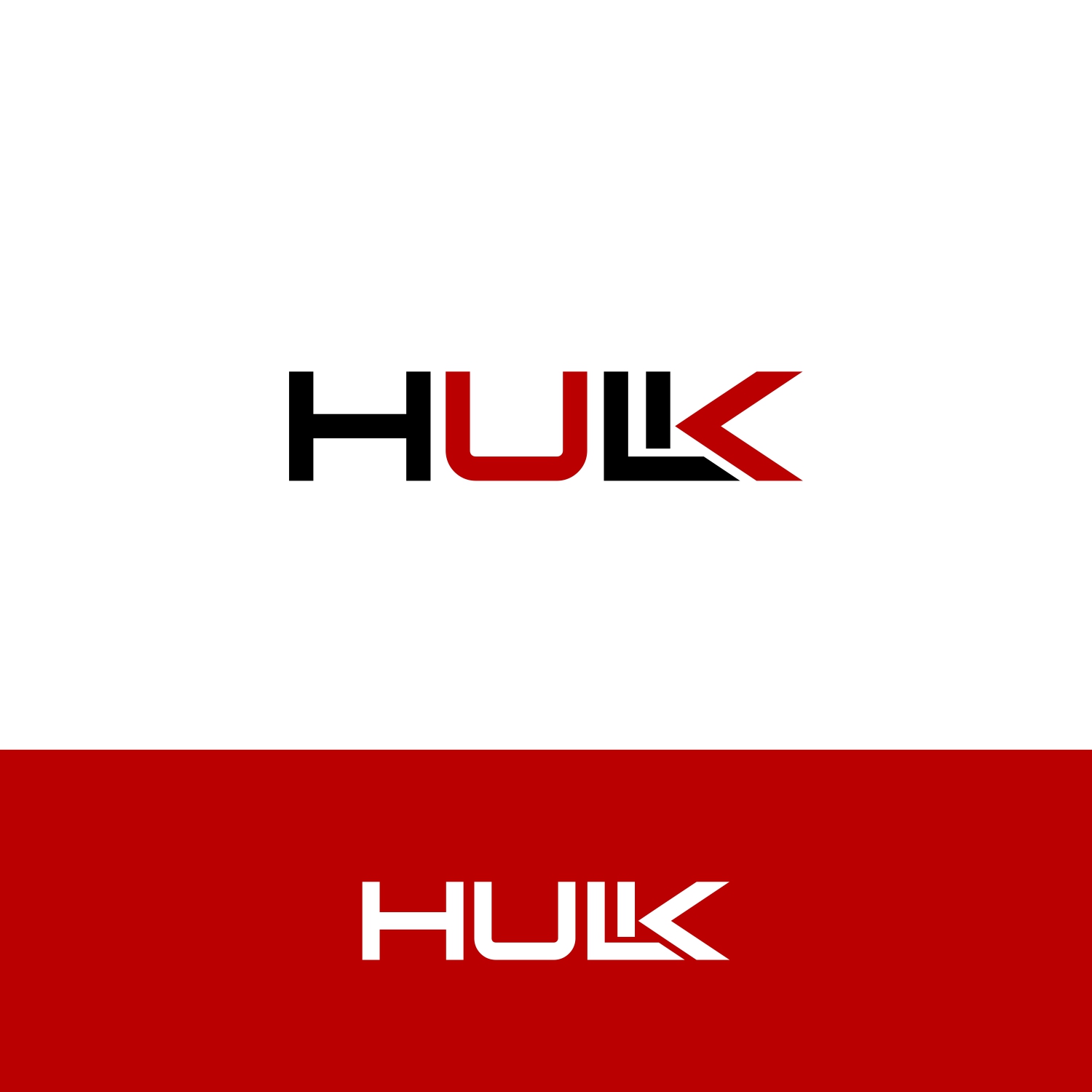 Bold, Serious Logo Design for HULK by Well Being | Design #20637090
