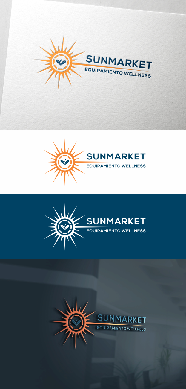 Elegant, Playful Logo Design for Sunmarket - Equipamiento Wellness by ...