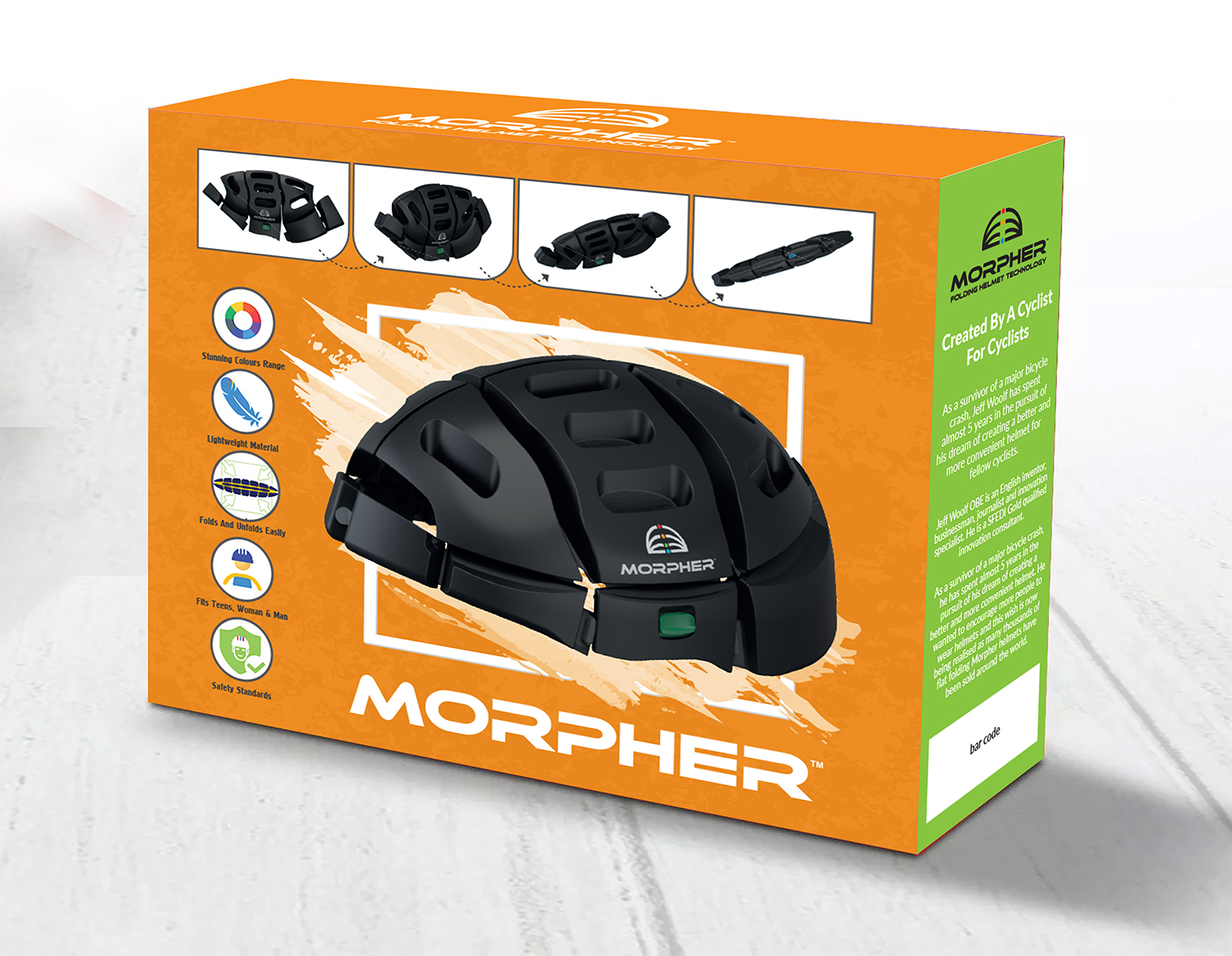 Upmarket, Modern Packaging Design for Vigil Helmets Limited by Deziners ...