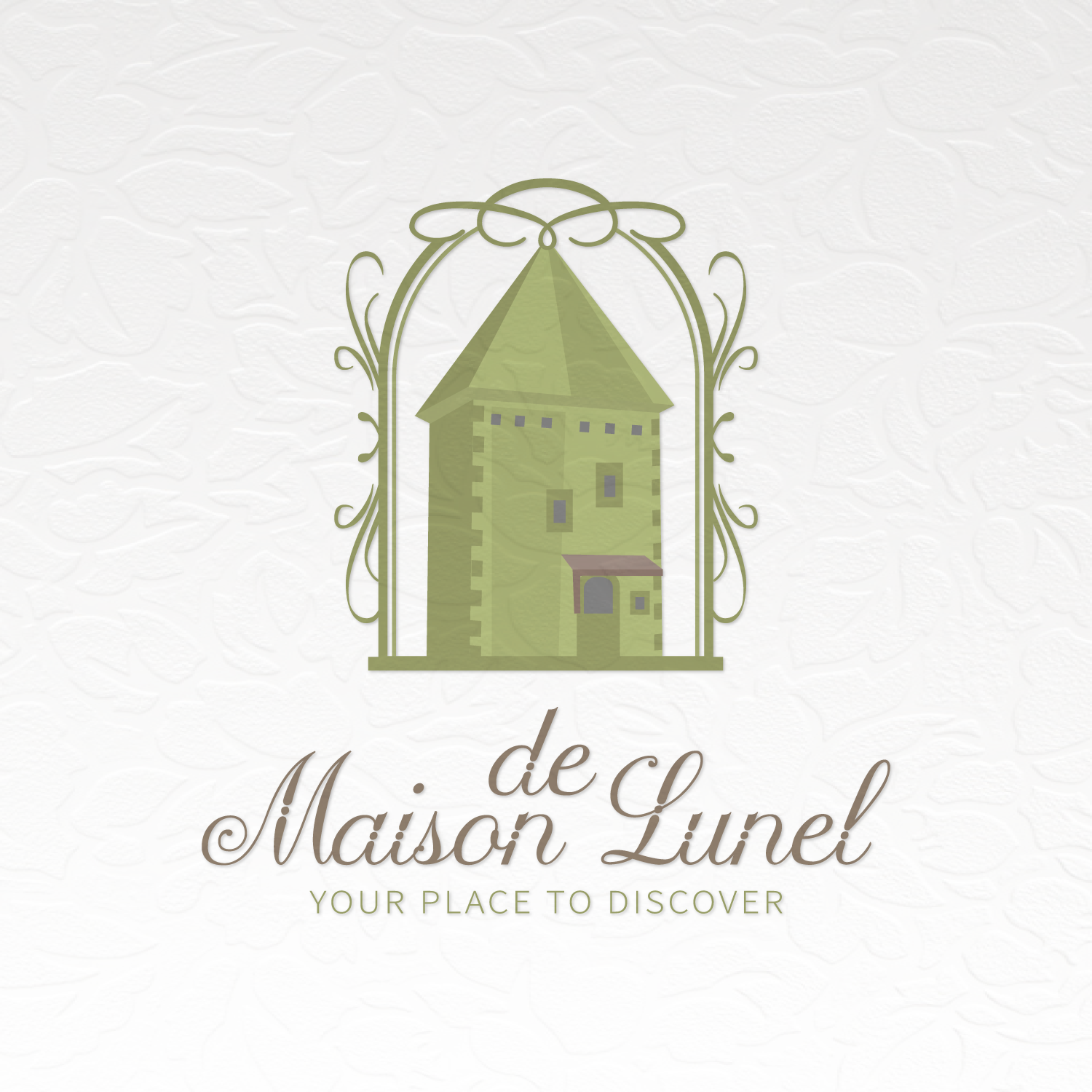 Logo Design for Maison de Lunel - Your Place to Discover by ...