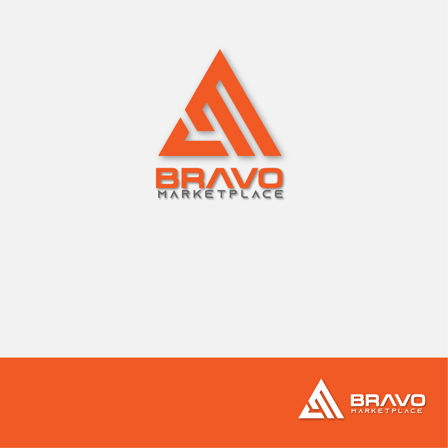 Playful, Modern, Online Store Logo Design for Bravo Marketplace by ...
