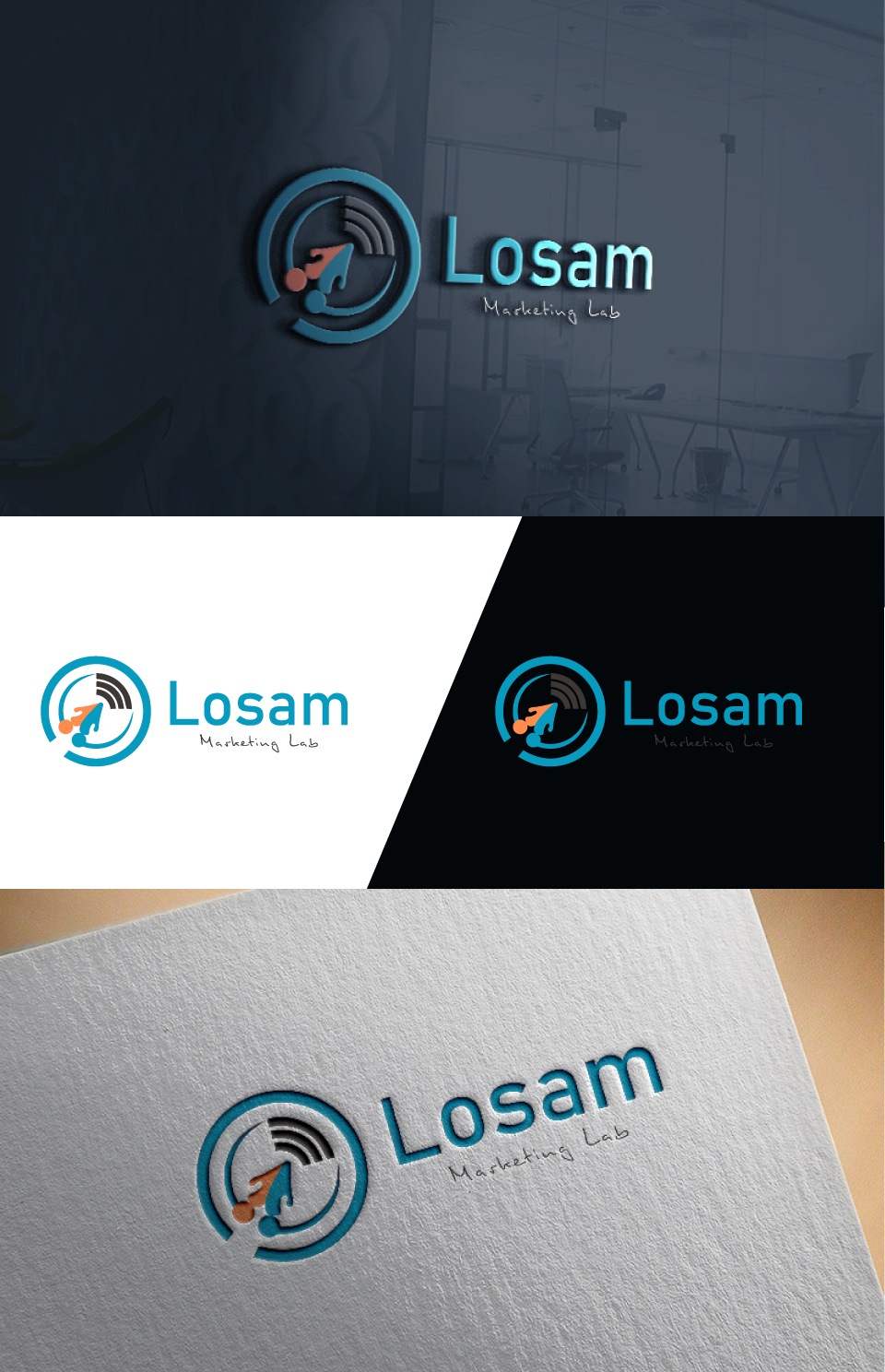 Modern, Professional, Marketing Logo Design for Losam Marketing Lab, le ...