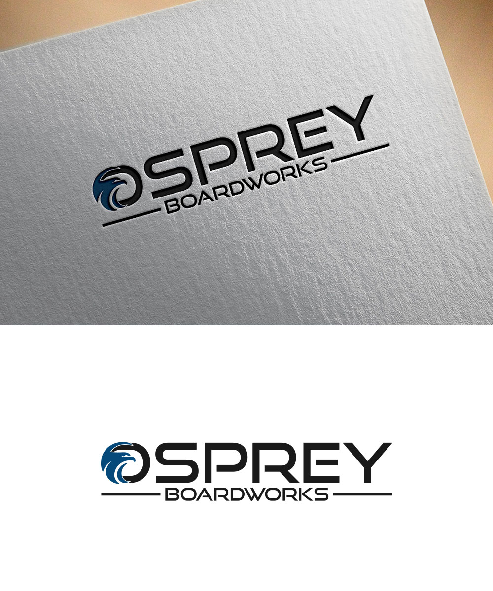 Bold, Serious, Sporting Good Logo Design for Osprey Boardworks by Tinu ...