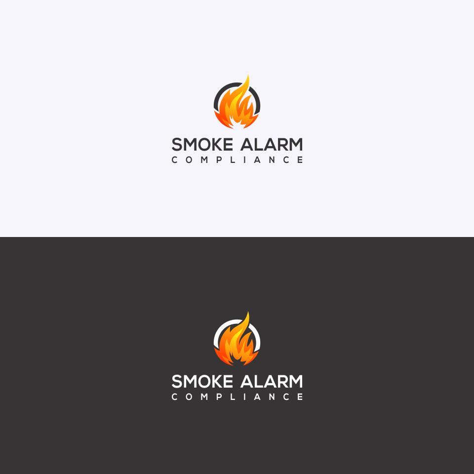 Logo Design for 1. Smoke Alarm 2. Compliance 3. Protecting Life and ...