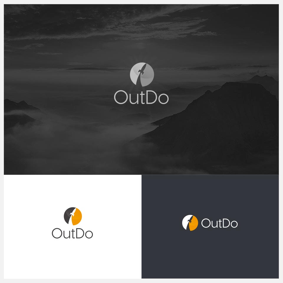 Elegant, Modern Logo Design for OutDo by madeli | Design #20693618