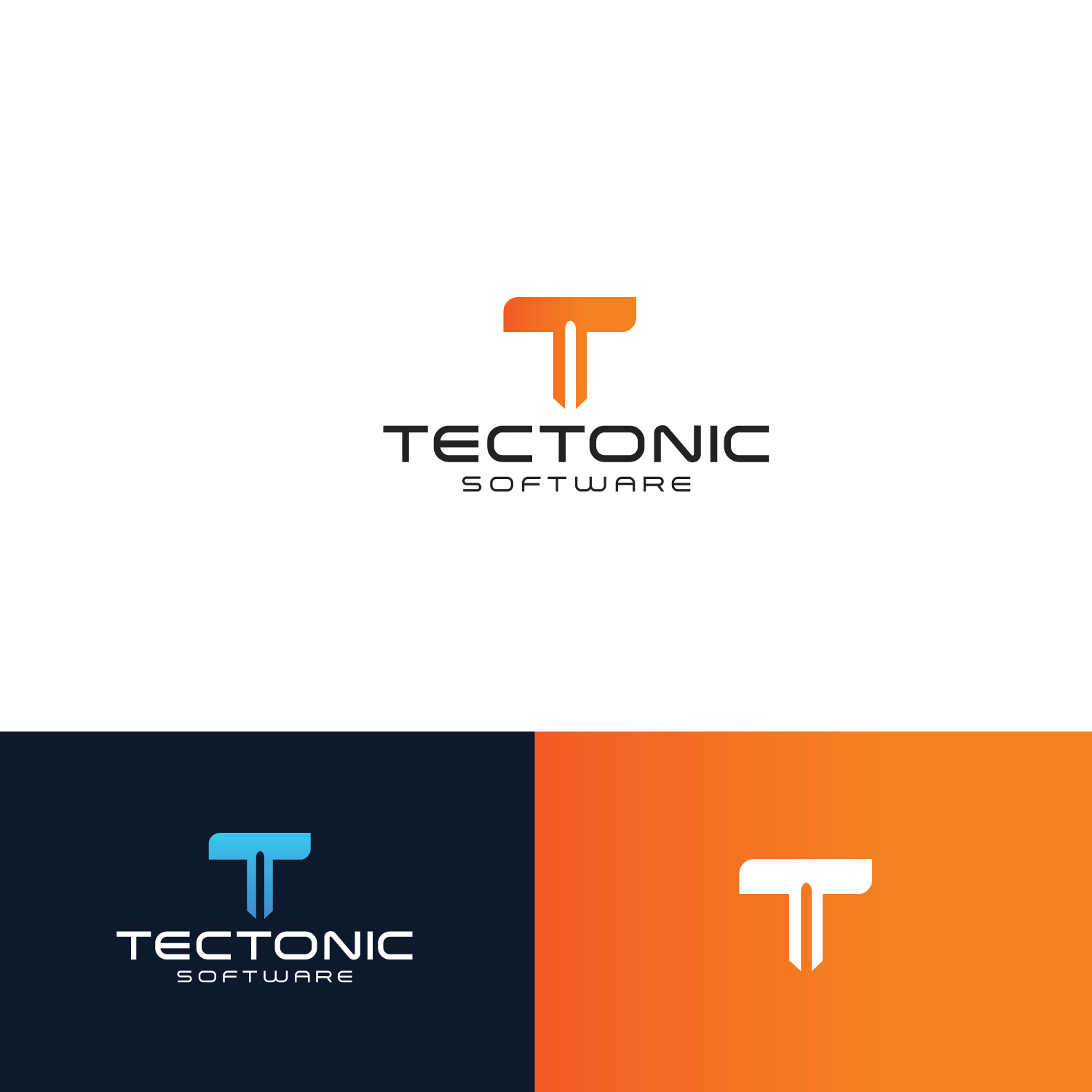 Logo Design for Tectonic Software by Paras Bali | Design #20713373