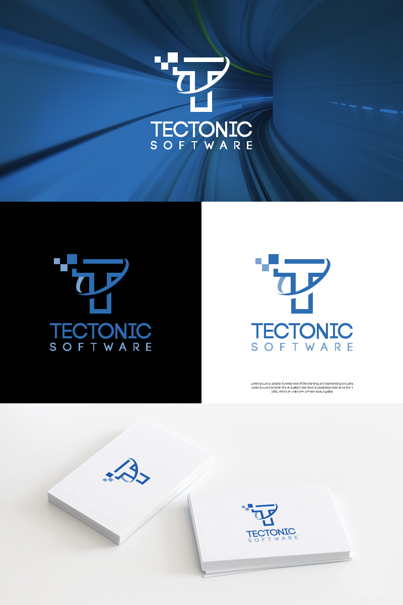 Logo Design for Tectonic Software by ThePirate | Design #20666962