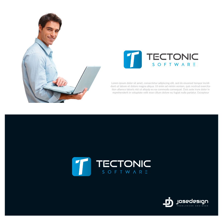 Logo Design for Tectonic Software by JoseDesign | Design #20714042