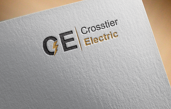 Bold, Serious, Electrical Logo Design for NAME. Crosstier Electric in ...
