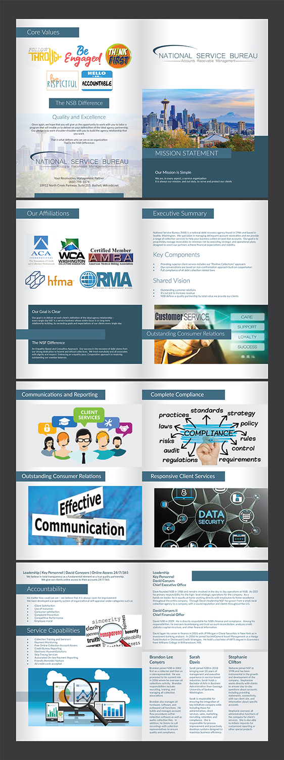 Elegant, Playful, Credit Card Flyer Design for RightAway, LLC by ...