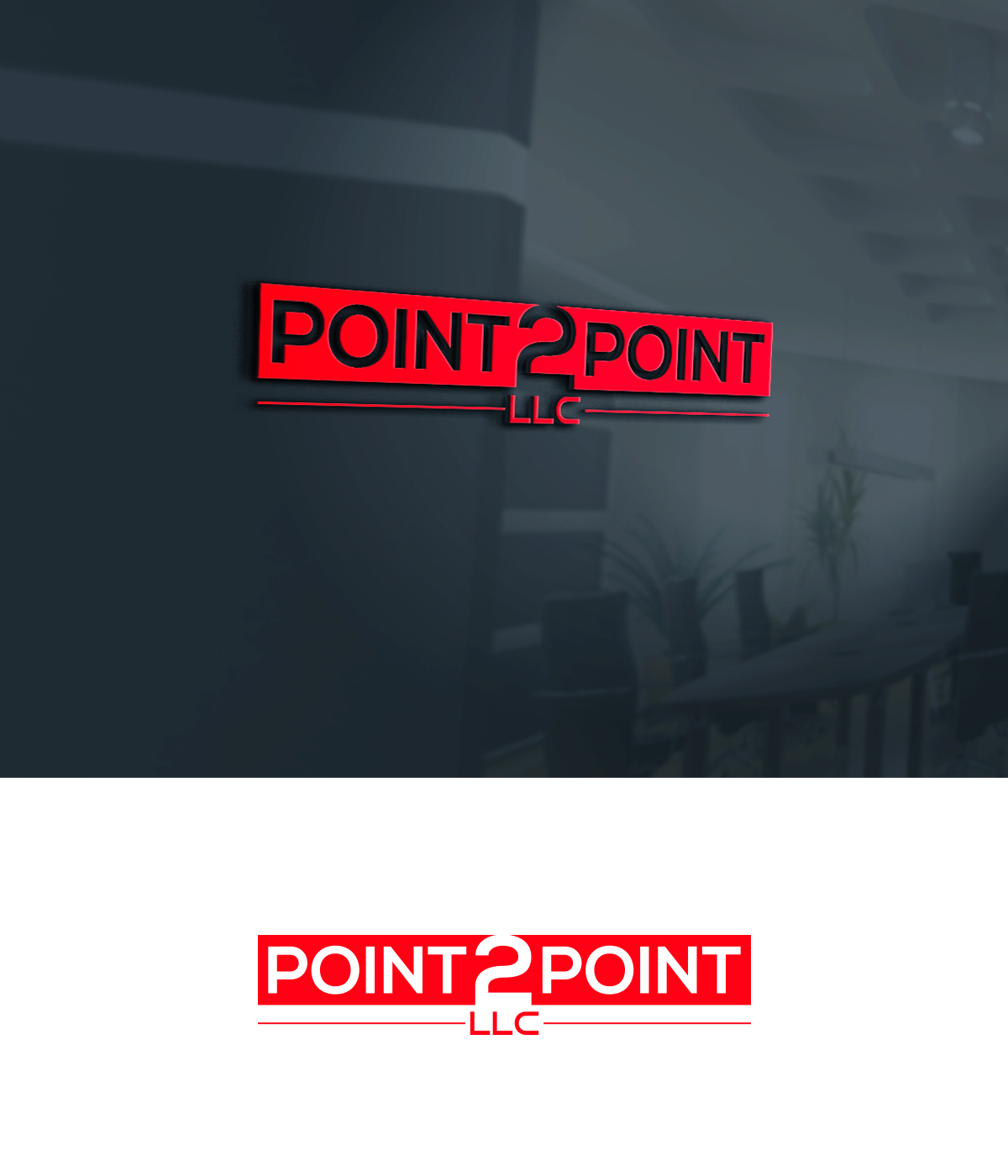 Serious, Professional Logo Design for Point 2 Point LLC by misscreative ...