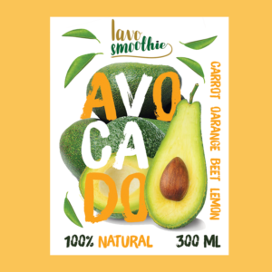 Avocado Labels | 21 Custom Avocado Label Designs