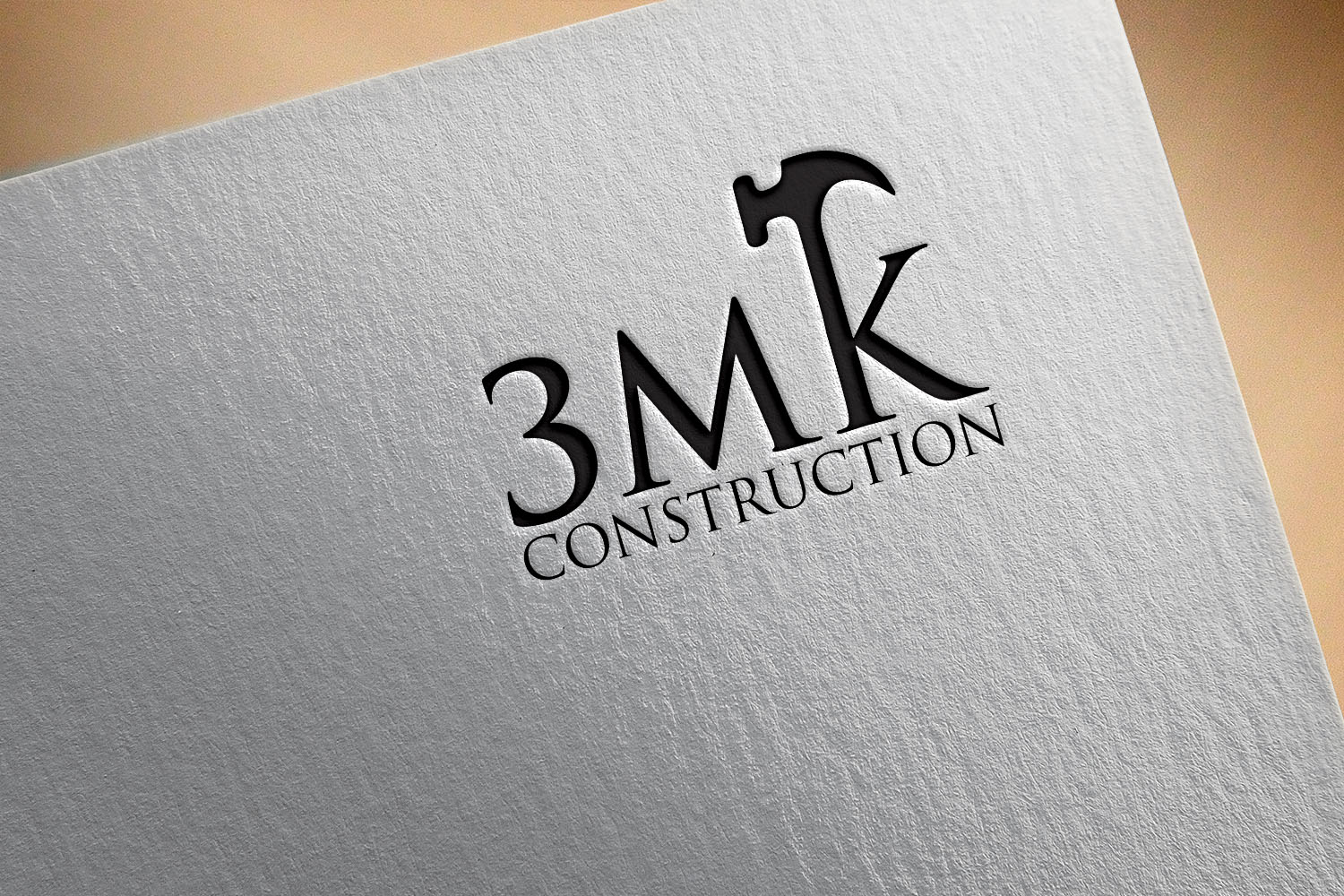 Bold, Professional, Construction Company Logo Design for 3MK by Rixes ...