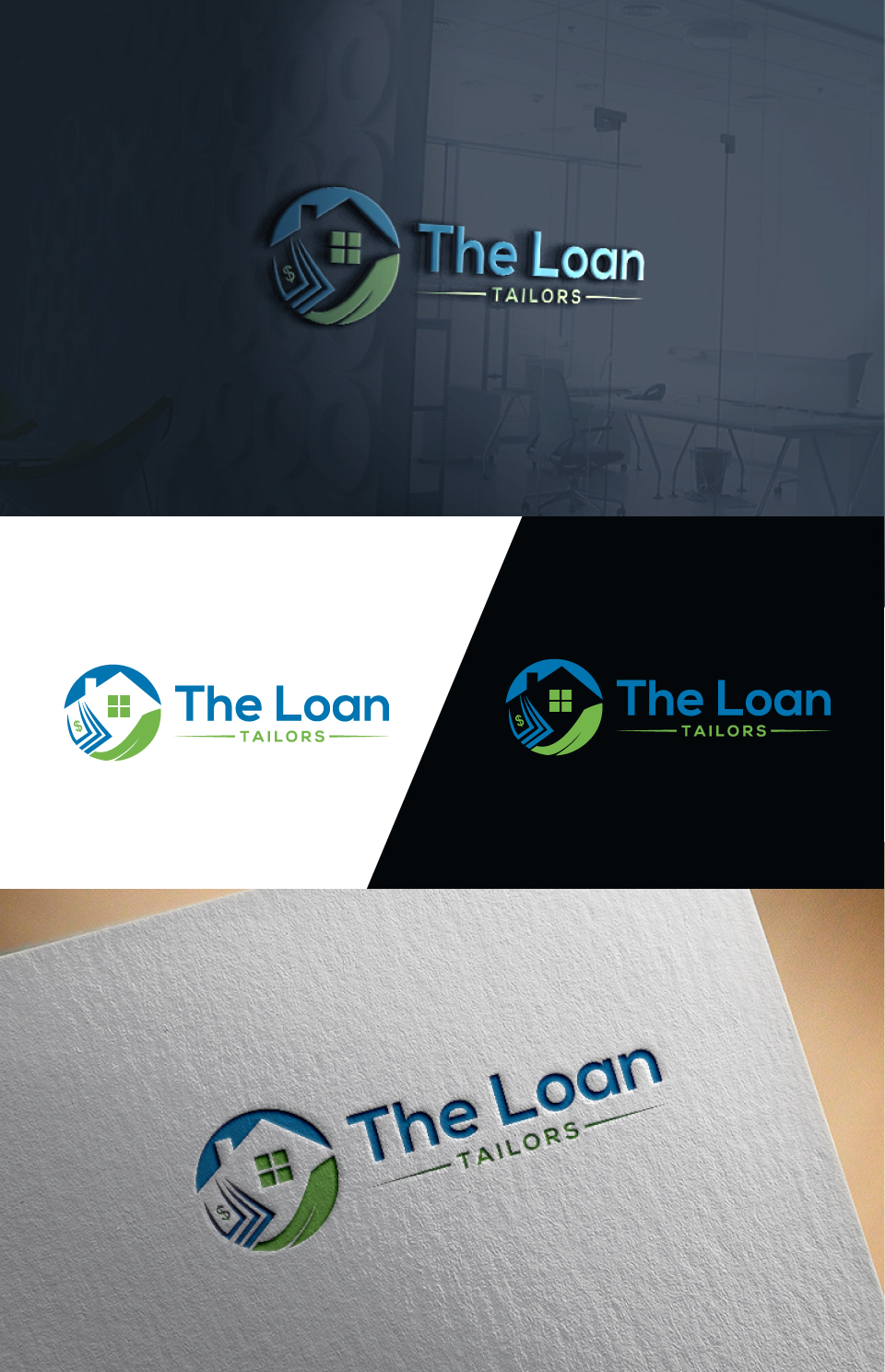 Upmarket, Modern, Mortgage Logo Design for The Loan Tailors by Easin ...