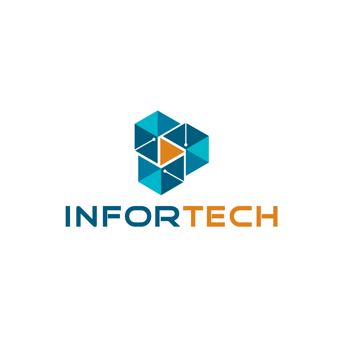 Serious, Modern, Information Technology Logo Design for INFORTECH by ...