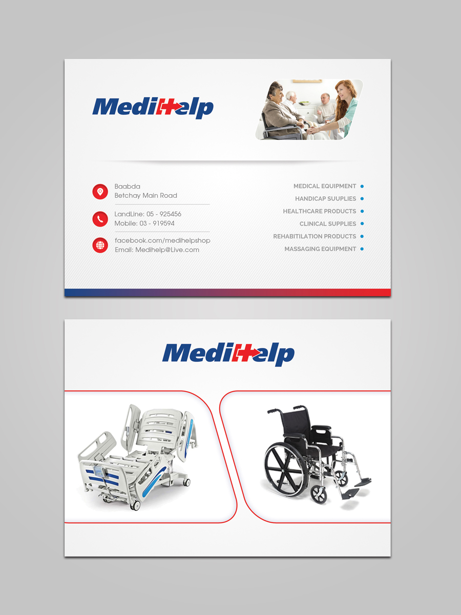 Elegant, Playful, Medical Equipment Business Card Design for a Company ...