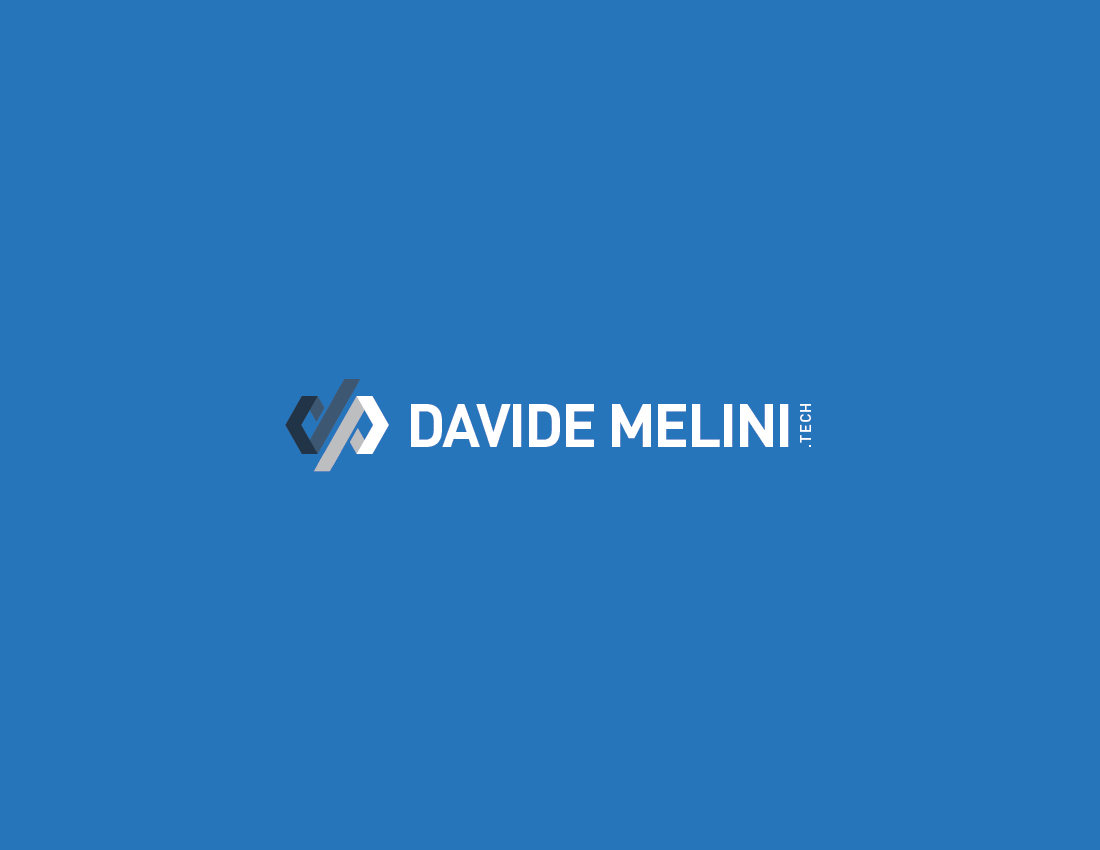 Elegant, Playful Logo Design for Davide Melini .tech by sikamcoy222 ...
