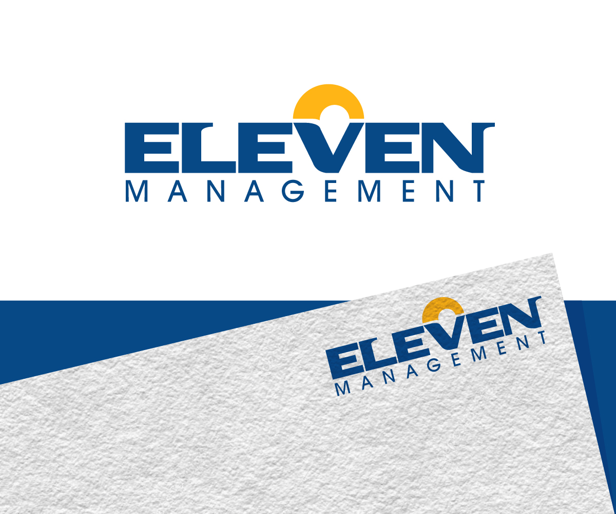 Logo Design for Eleven Management / 11 Management by Jay Design ...