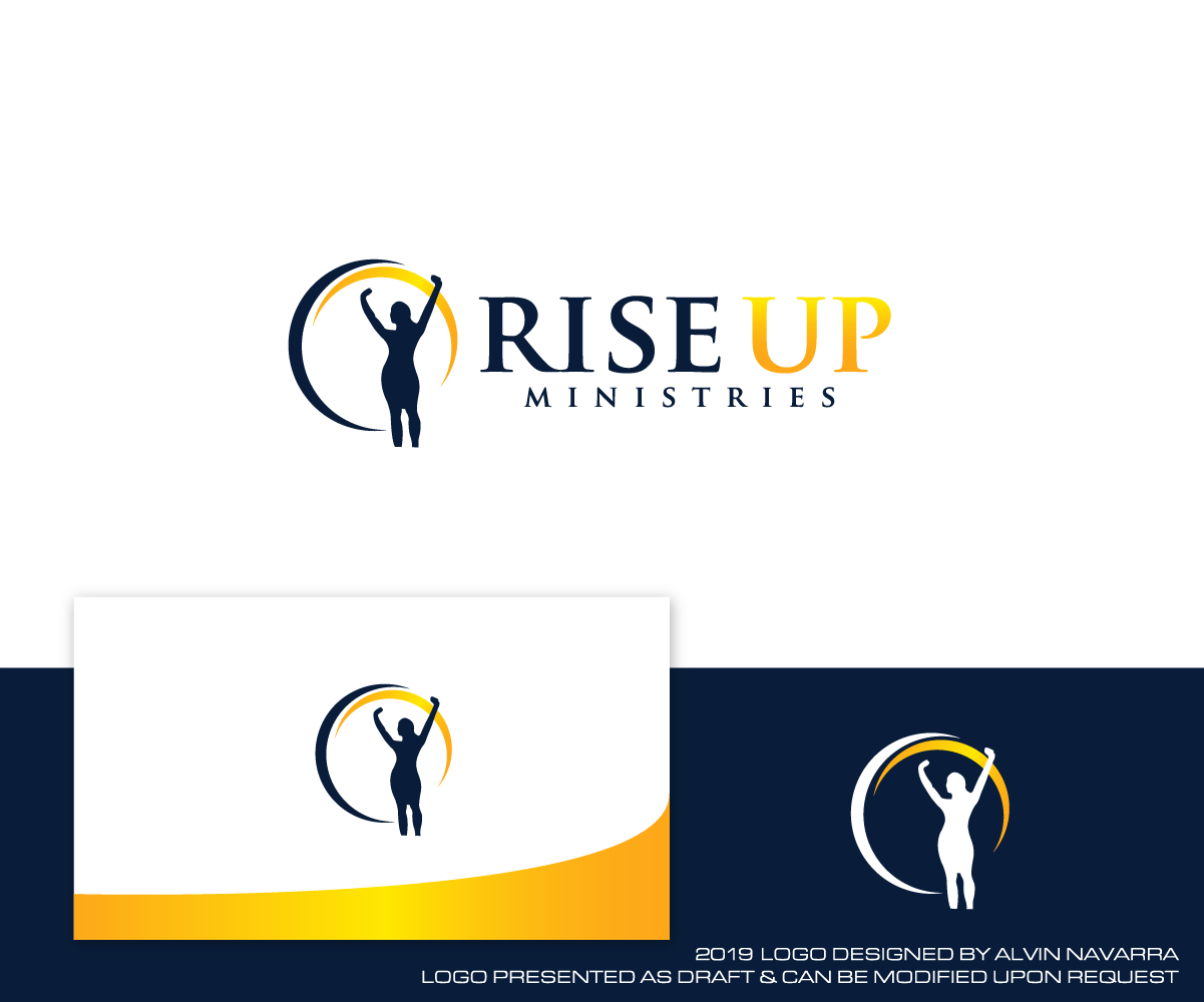 Logo Design for rise up ministries by alvinnavarra | Design #20792918