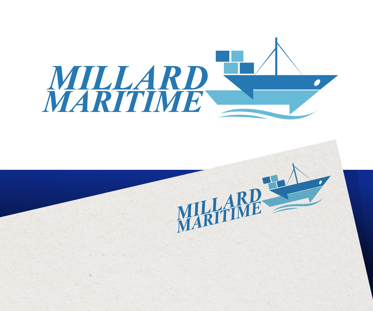 Bold, Modern Logo Design for Millard Maritime by Jay Design | Design ...